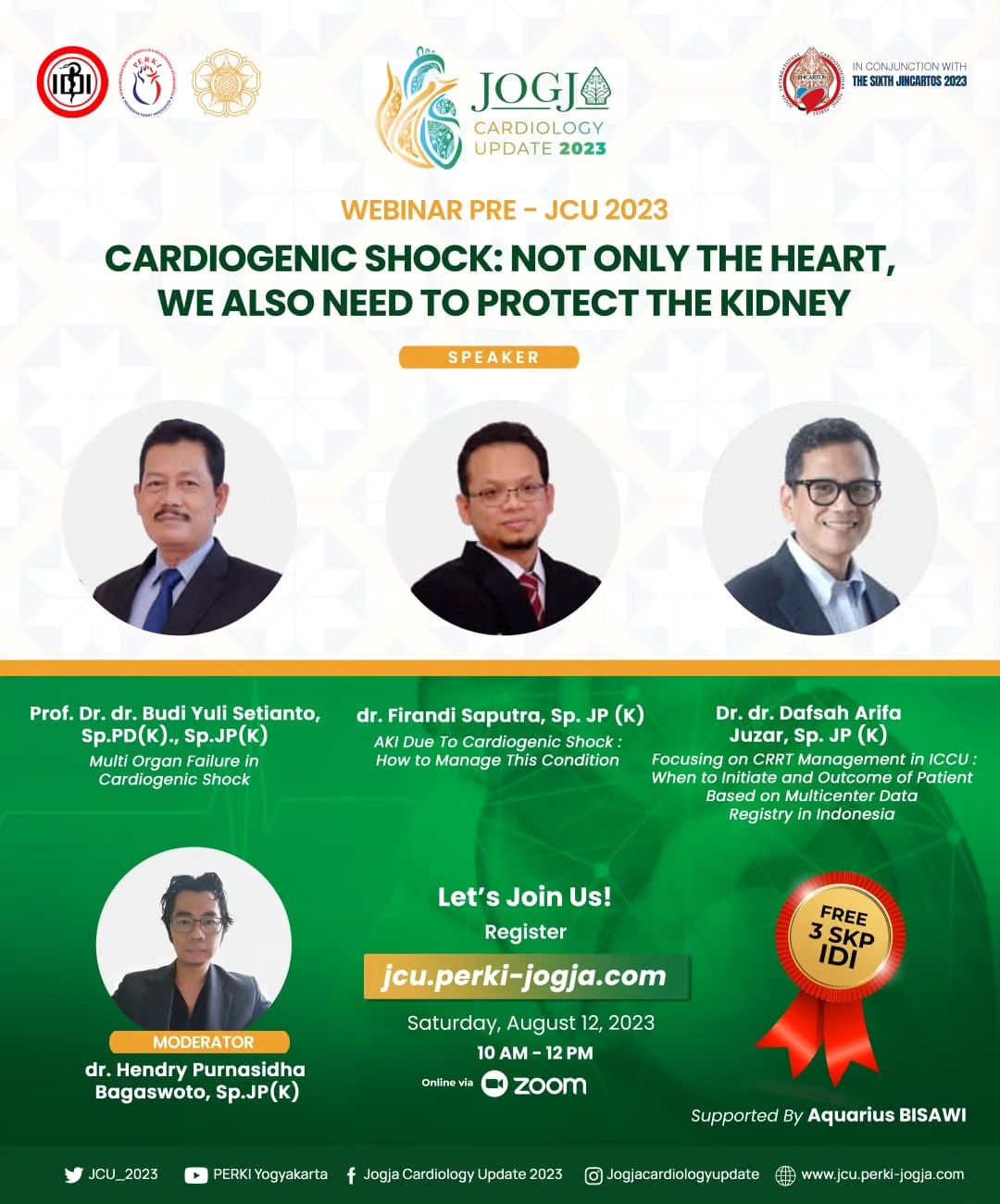 Cardiogenic Shock: Not Only the Heart, We Also Need to Protect the ...