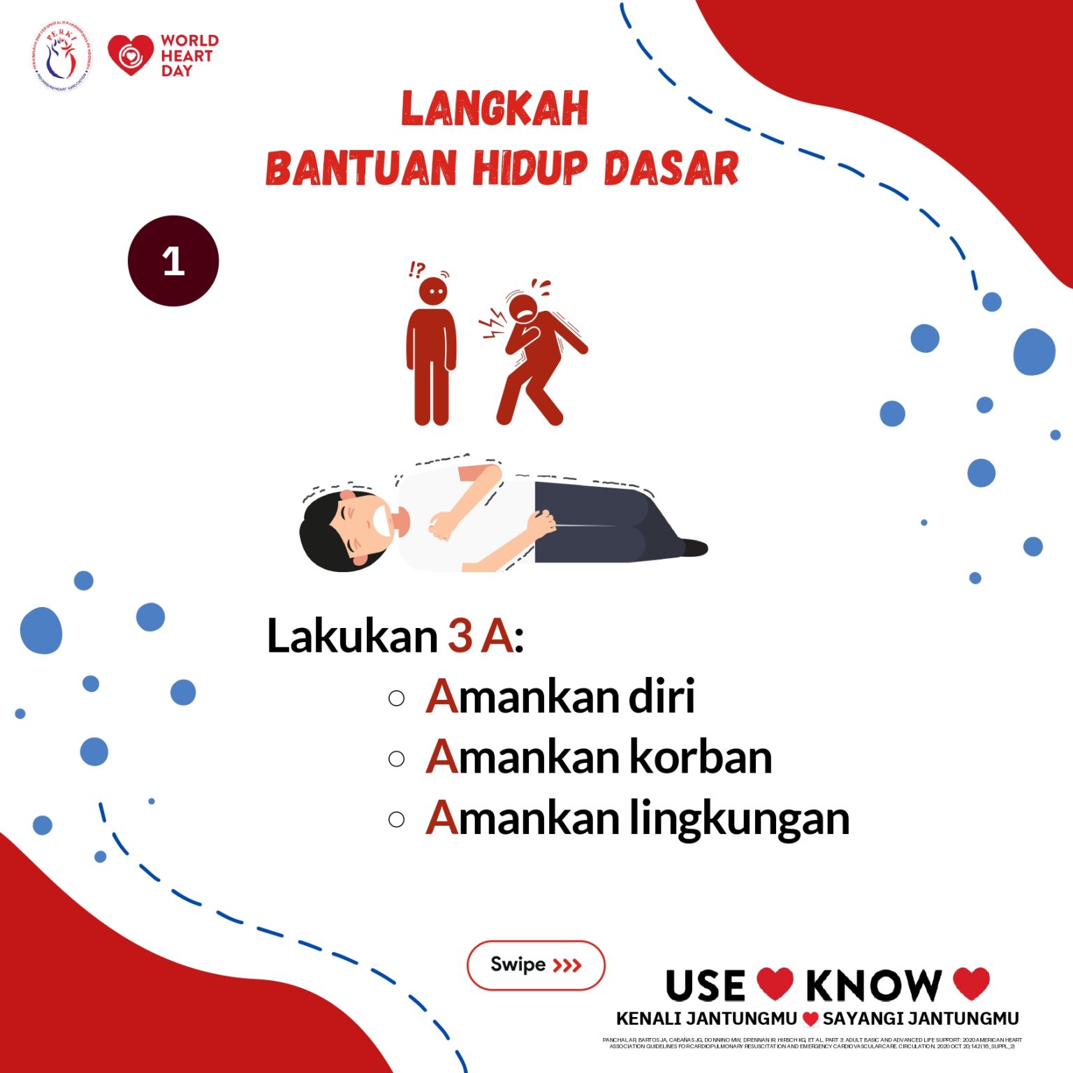 World Heart Day 2023: Rangkaian Tindakan dalam Bantuan Hidup Dasar (BHD) – Perki Jogja